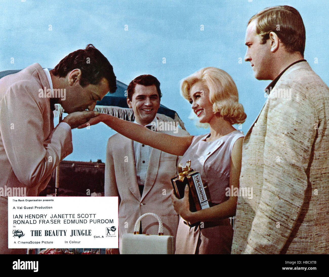 THE BEAUTY JUNGLE, (aka CONTEST GIRL), from left: Jean Claudio, Edmund ...