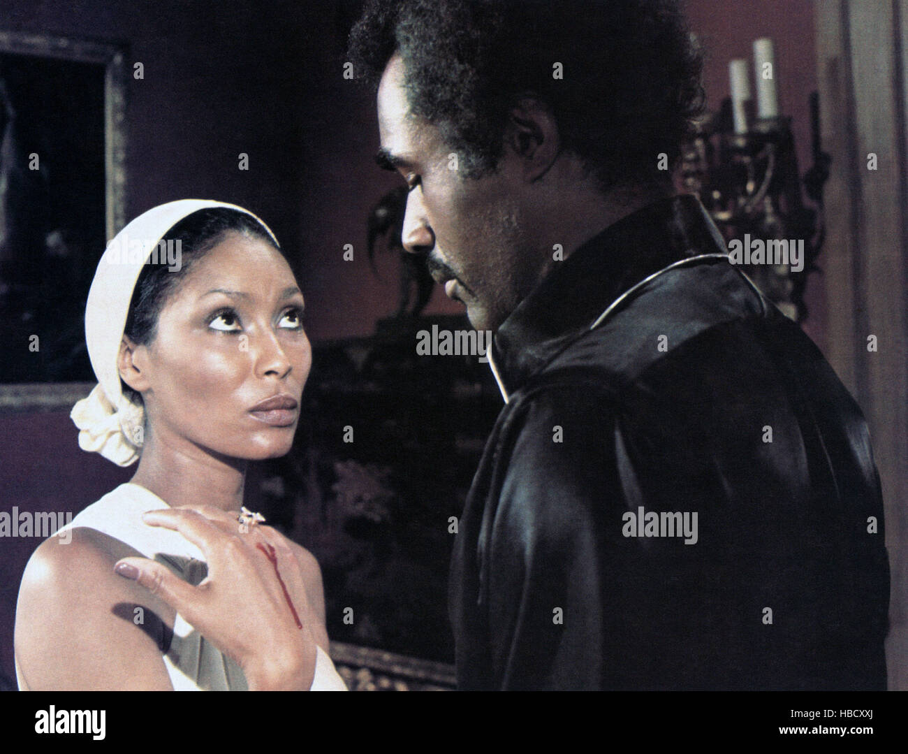 THE BEAST MUST DIE, Marlene Clark, Calvin Lockhart, 1974 Stock Photo ...