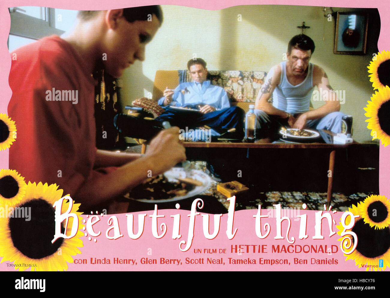 BEAUTIFUL THING, from left: Glen Berry, Scott Neal, Garry Cooper, 1996 ...