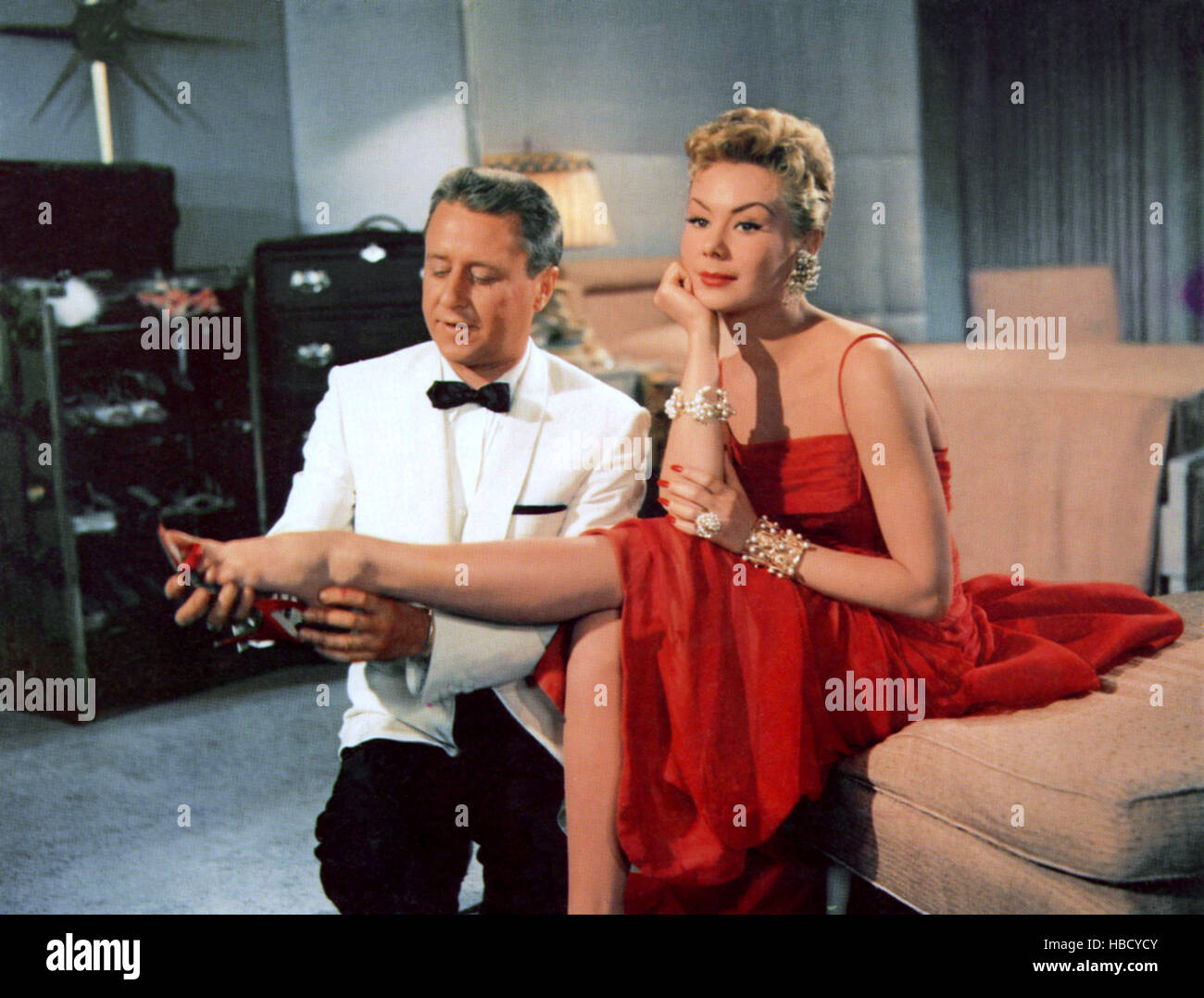 THE BIRDS AND THE BEES, George Gobel, Mitzi Gaynor, 1956 Stock Photo ...