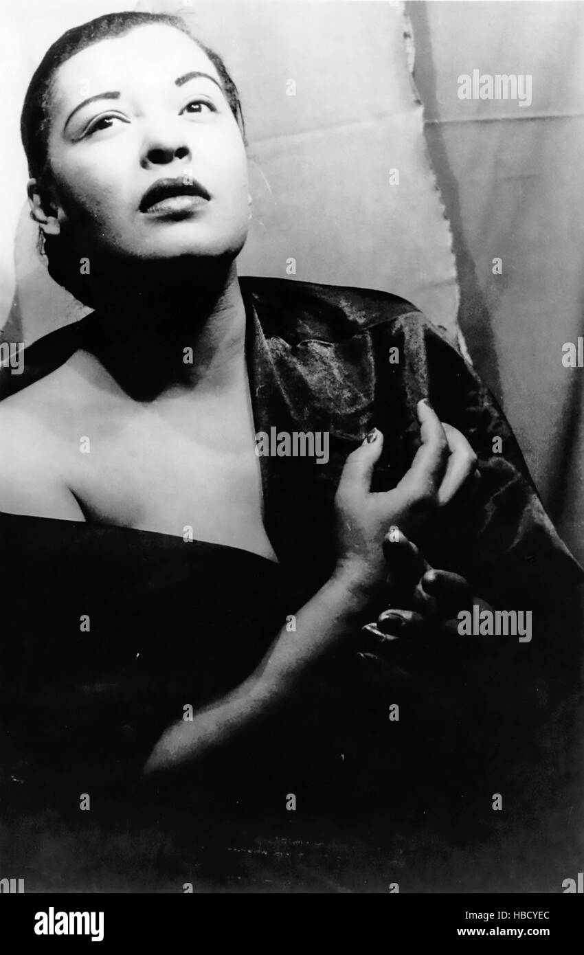 BILLIE HOLIDAY (1915-1959) US jazz singer, song writer in 1949. Photo ...