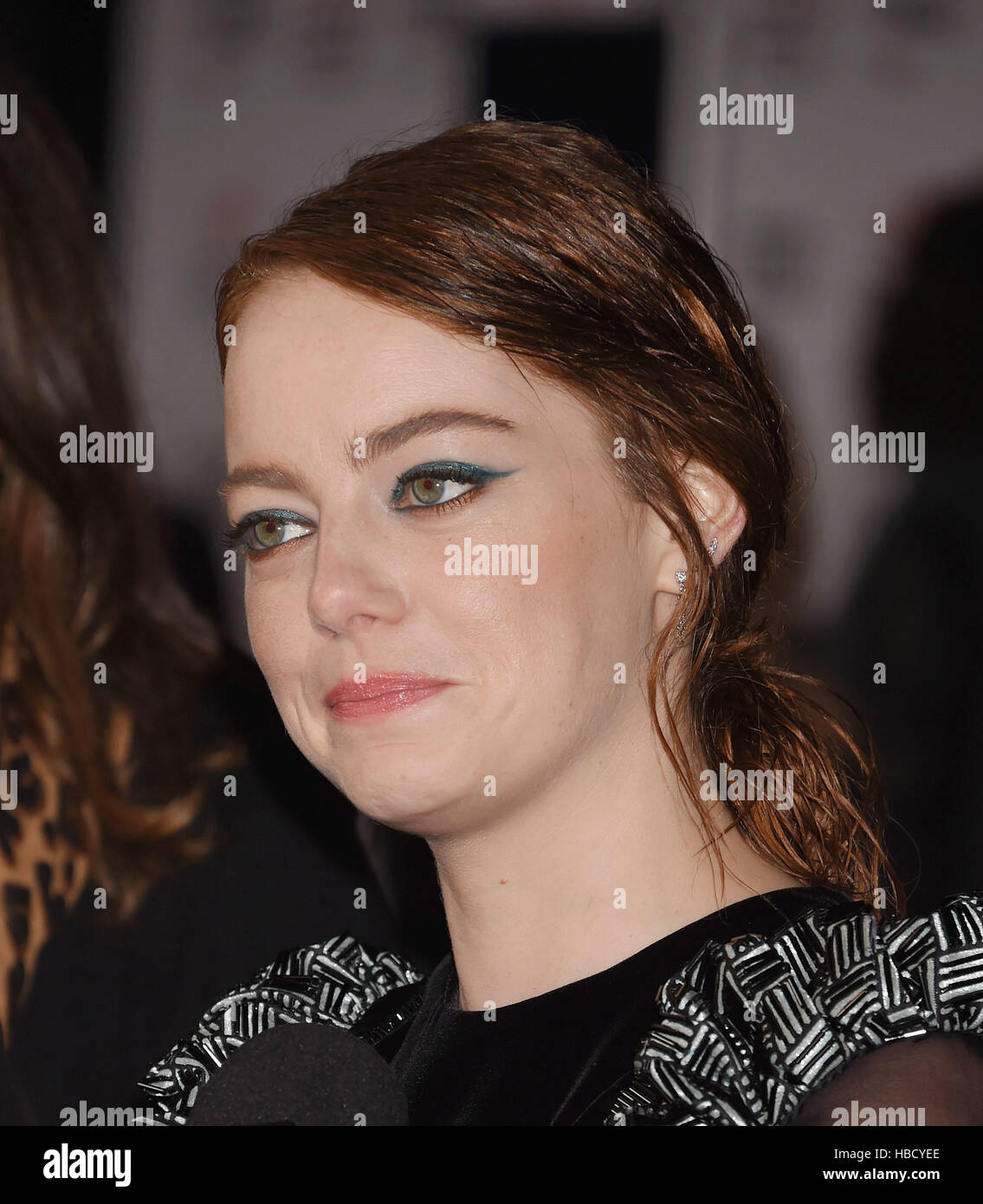 Emma stone portrait hi-res stock photography and images - Alamy