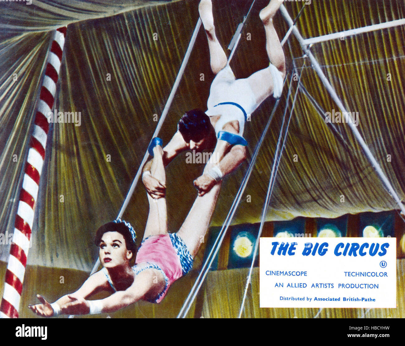 THE BIG CIRCUS, Kathryn Grant (bottom), David Nelson, 1959 Stock Photo ...