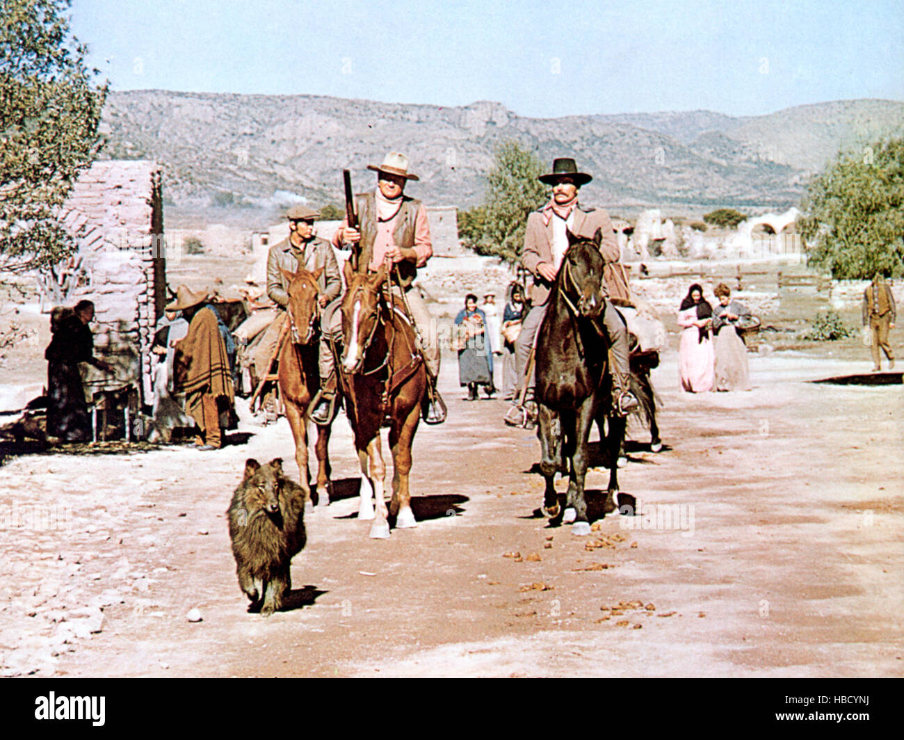 BIG JAKE, Christopher Mitchum, John Wayne, Patrick Wayne, 1971. (c ...