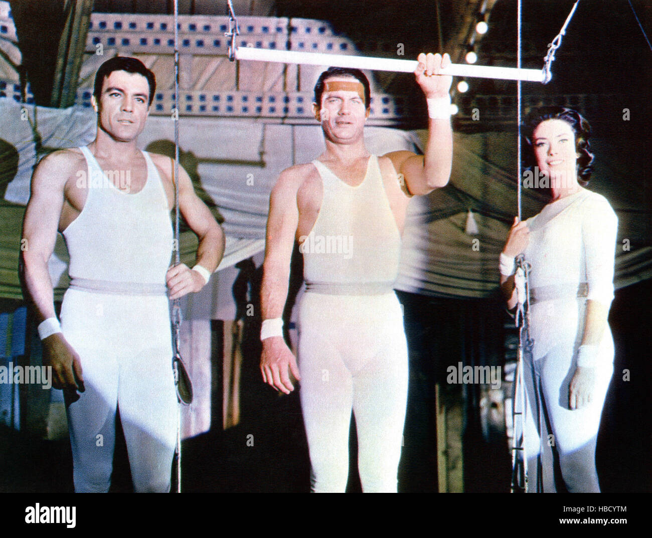 THE BIG SHOW, from left: Kurt Pecher, Cliff Robertson, Carol ...