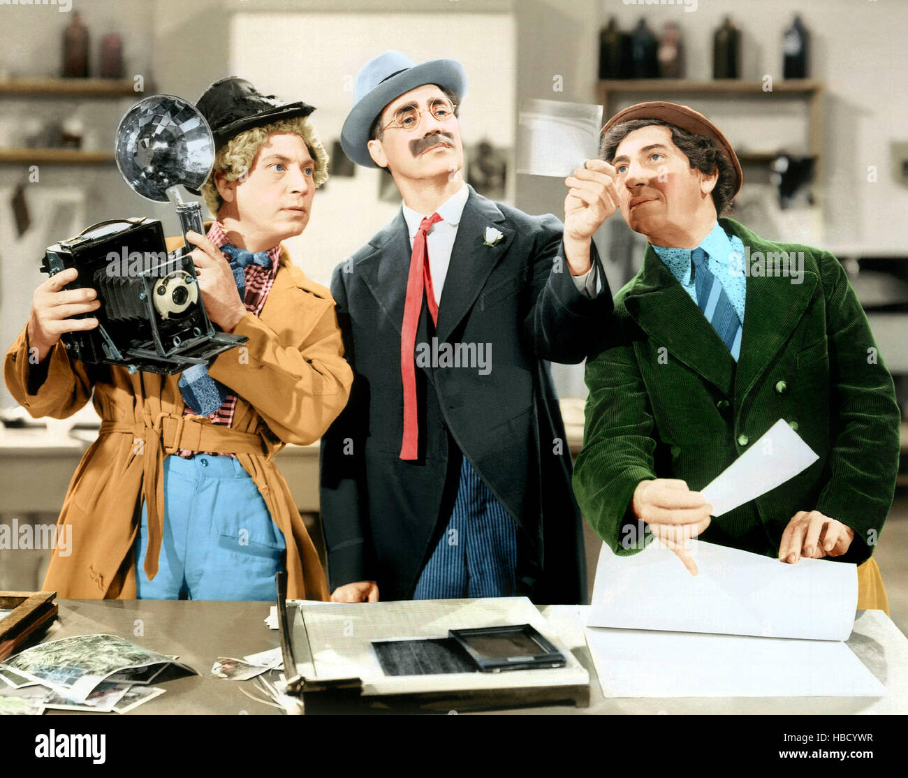 THE BIG STORE, (from left): Harpo Marx, Groucho Marx, Chico Marx, 1941 ...