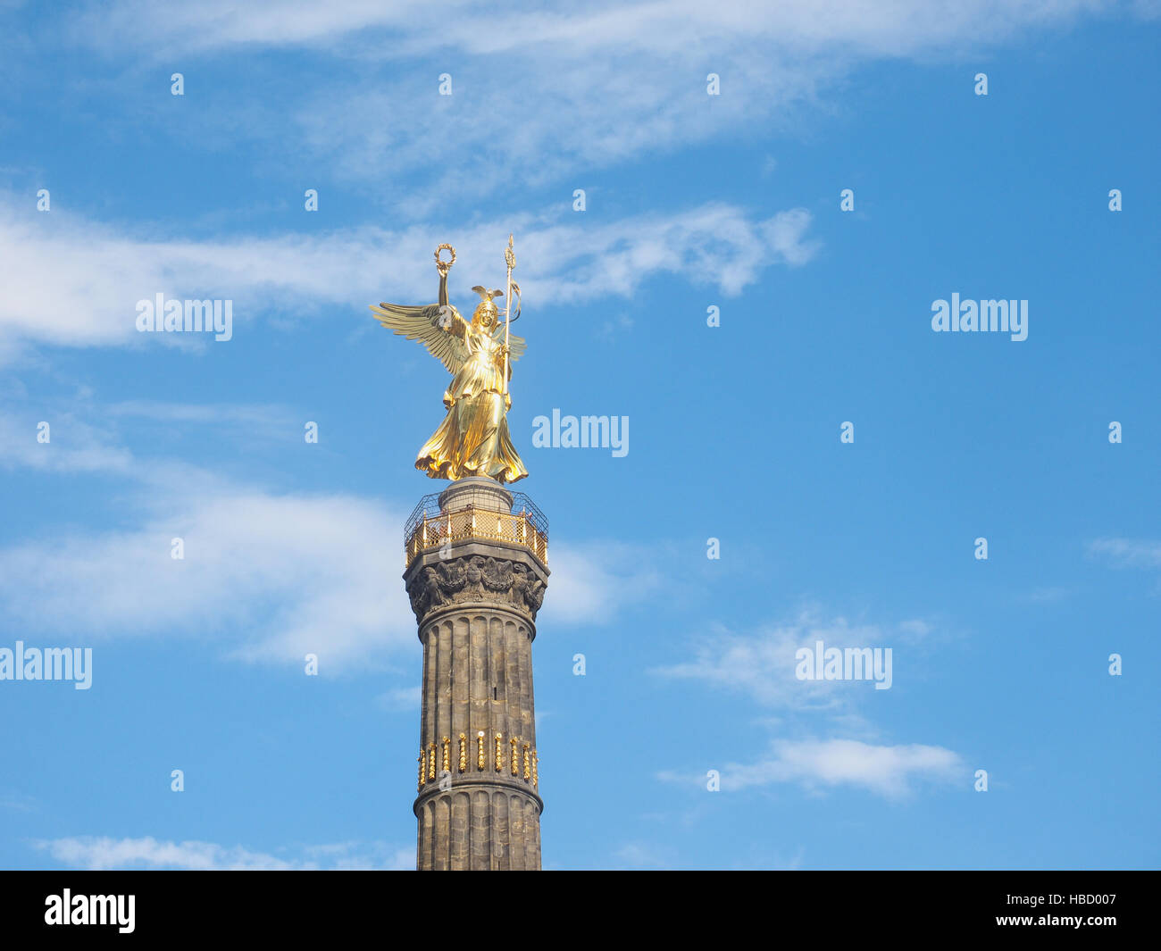 Angel statue in Berlin Stock Photo - Alamy