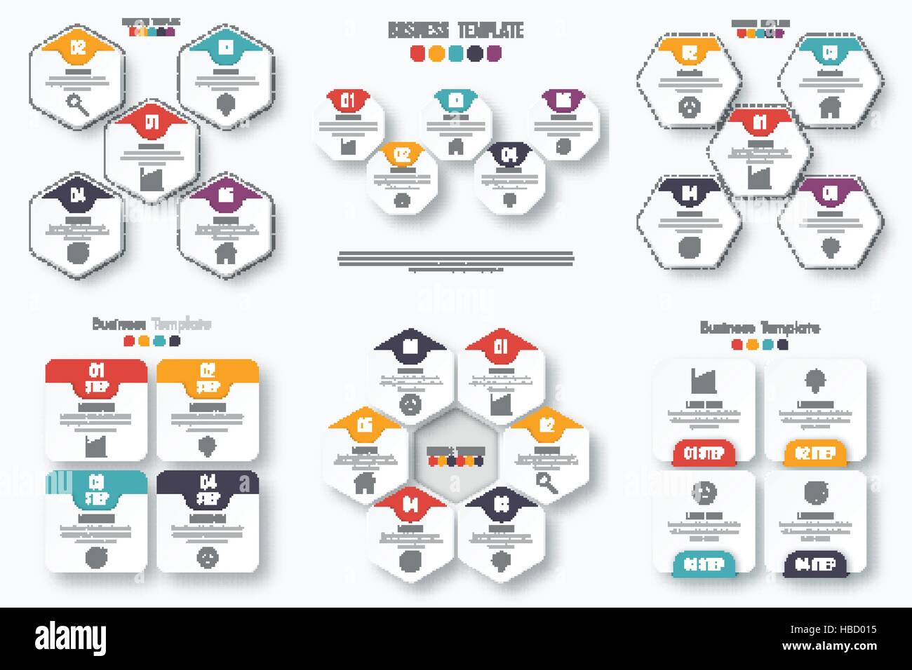 Set with infographics Stock Vector Image & Art - Alamy