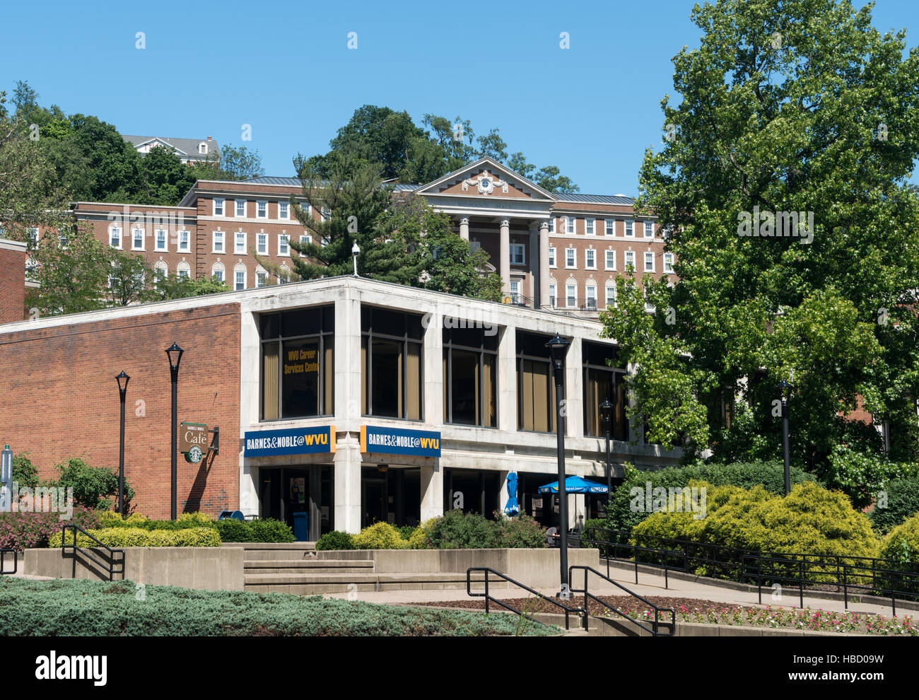 West Virginia University in Morgantown WV Stock Photo - Alamy