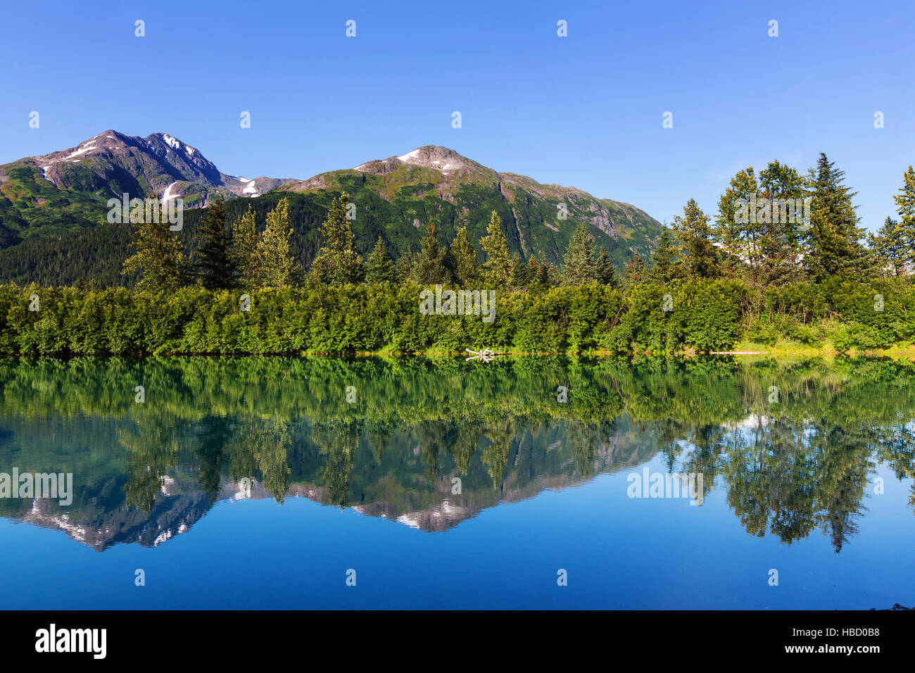 Mountains in Alaska Stock Photo - Alamy