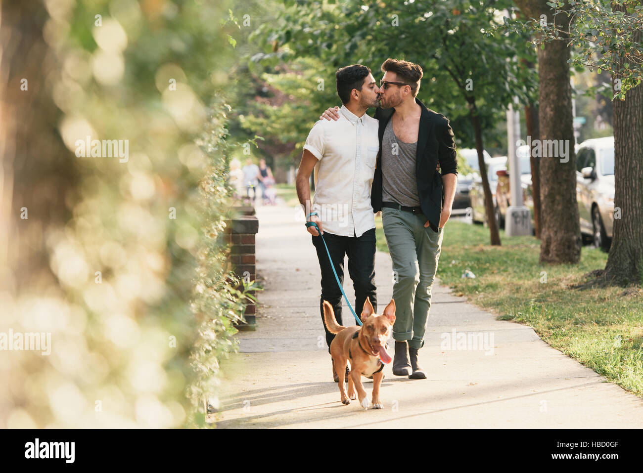 Gay Couple Kissing Men High Resolution Stock Photography and Images - Alamy