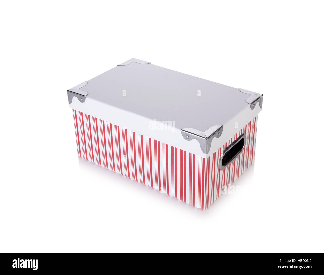 Storage box isolated on the white background Stock Photo - Alamy