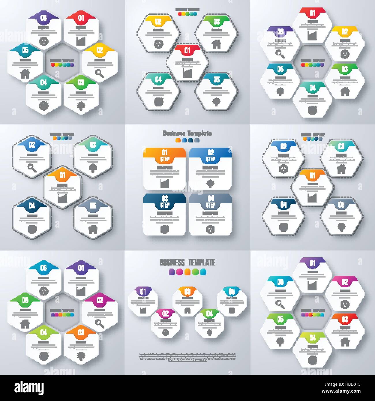 Set with infographics Stock Vector Image & Art - Alamy