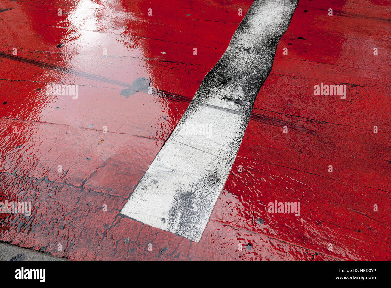 Road stop line hi-res stock photography and images - Alamy