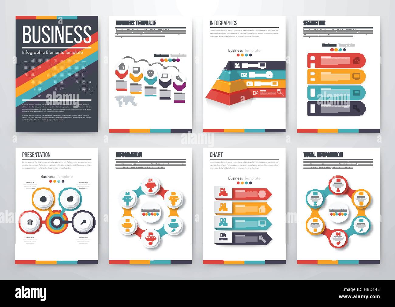 Modern infographic vector concept Stock Vector Image & Art - Alamy