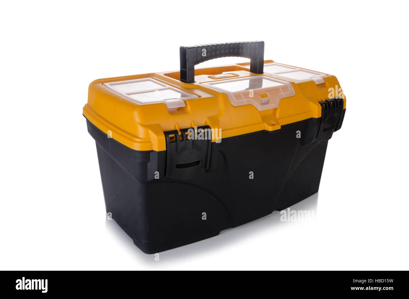 Toolkit box isolated on the white background Stock Photo - Alamy