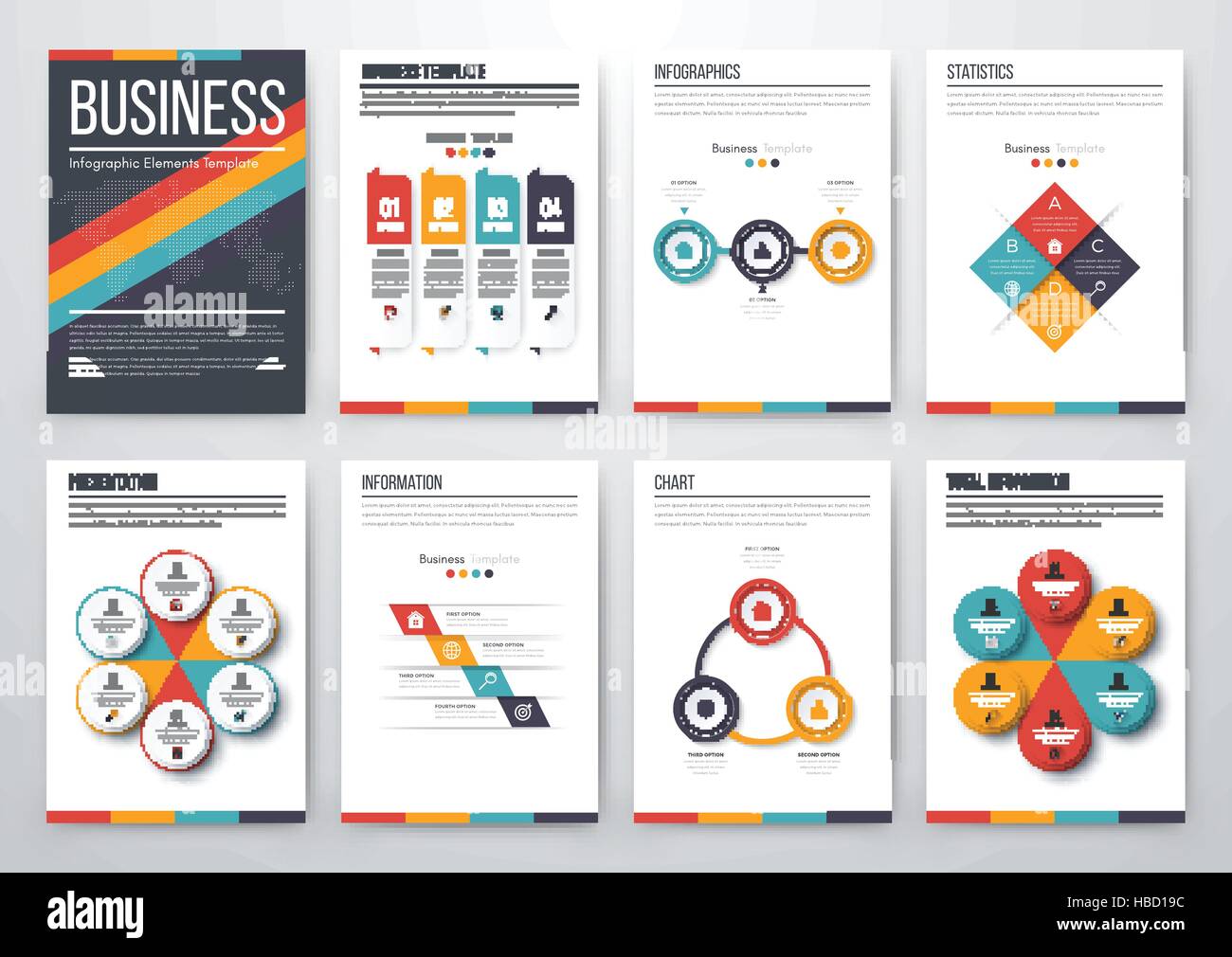 Modern infographic vector concept Stock Vector Image & Art - Alamy