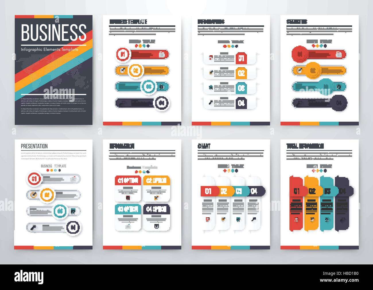Modern infographic vector concept Stock Vector Image & Art - Alamy