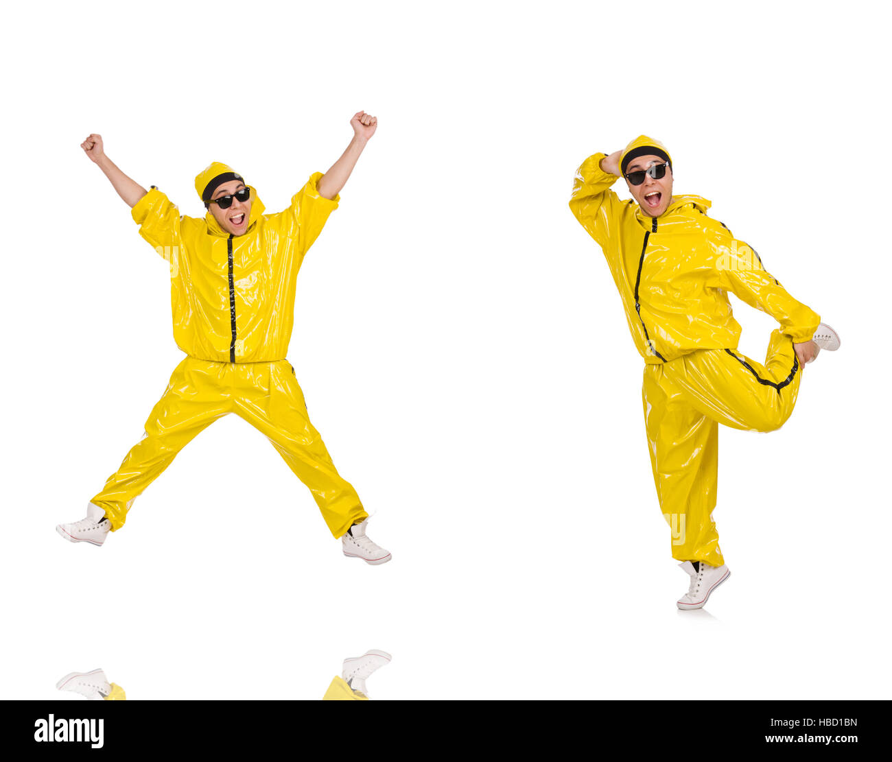 Young performer isolated on the white Stock Photo - Alamy