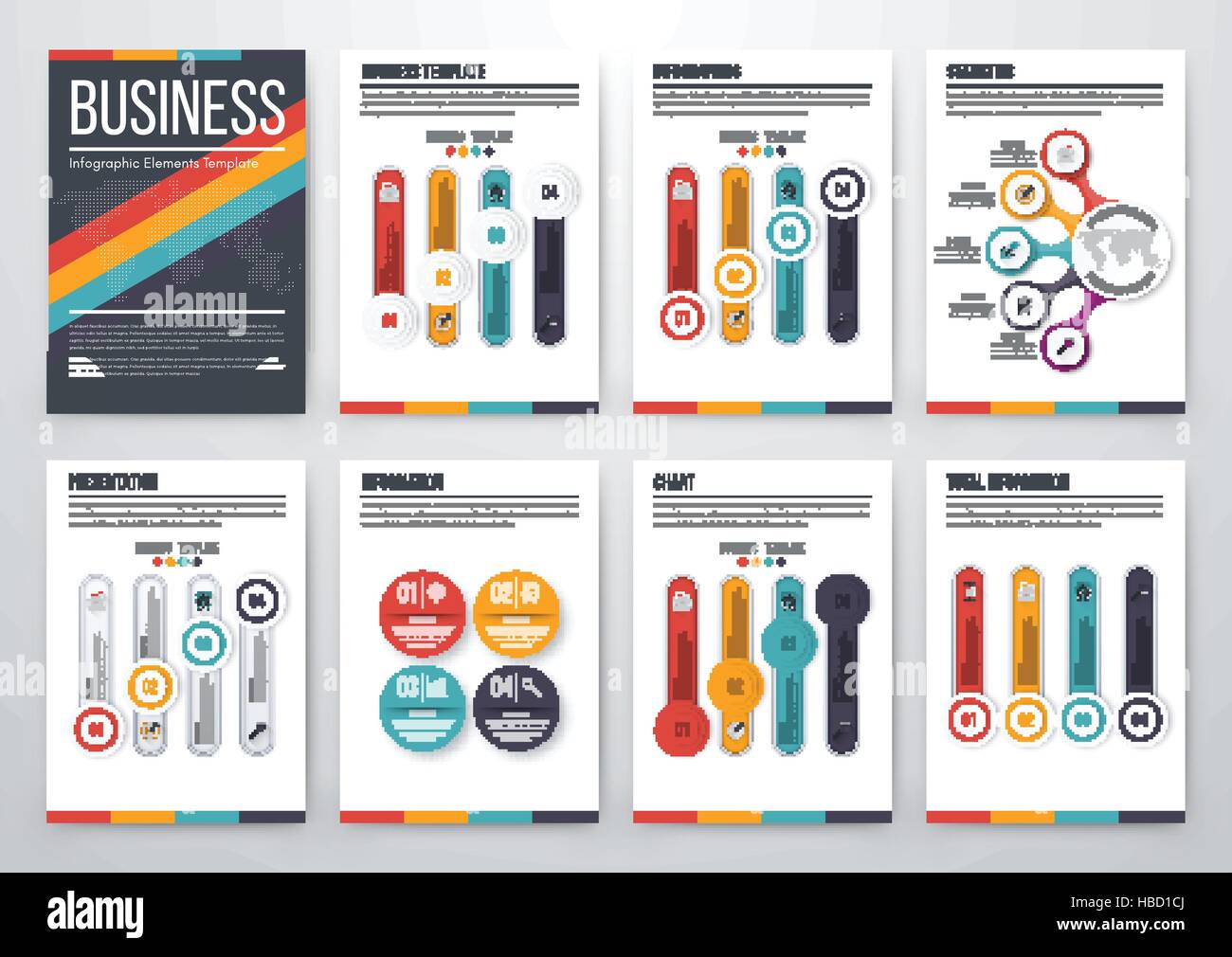 Modern infographic vector concept Stock Vector Image & Art - Alamy