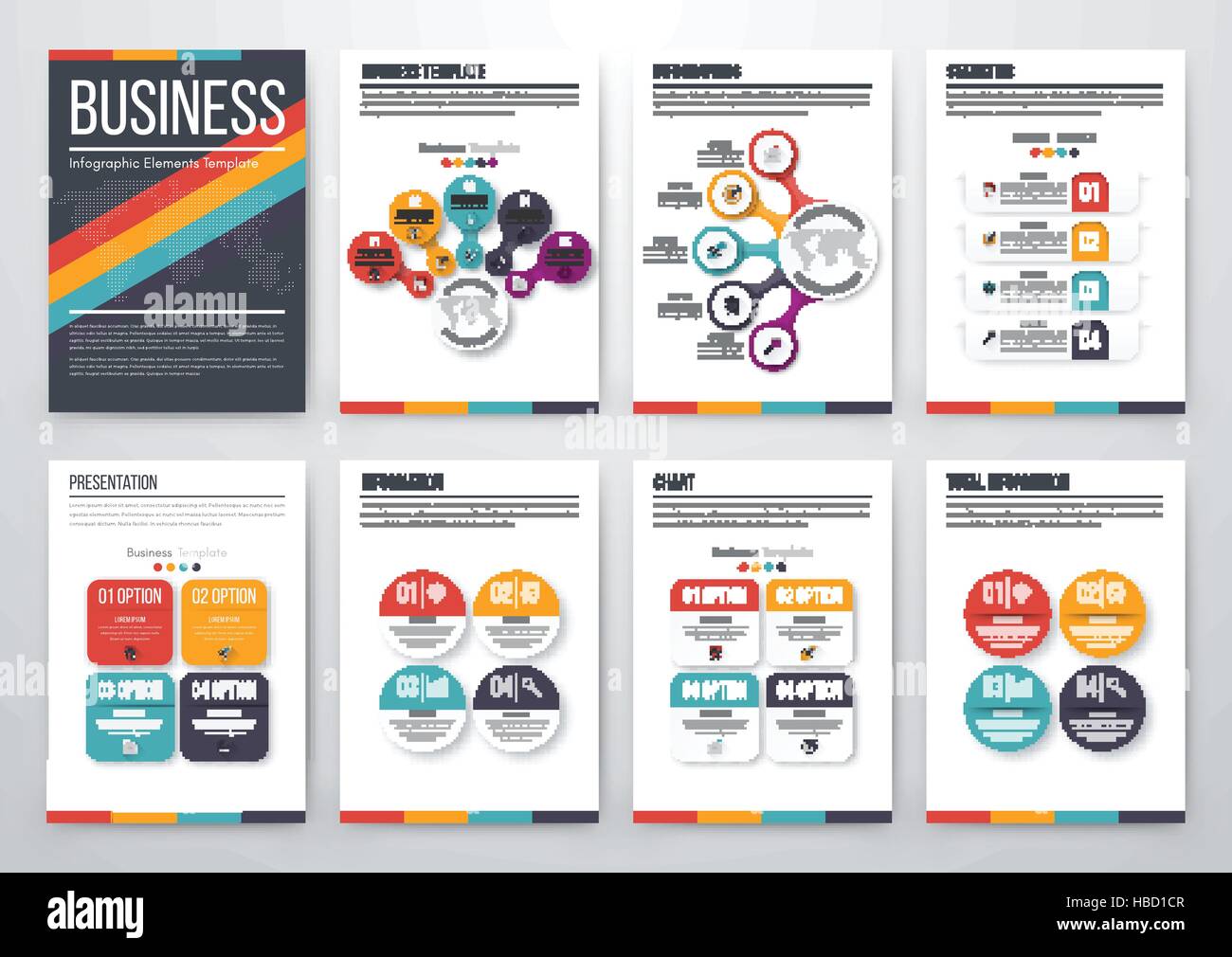 Modern infographic vector concept Stock Vector Image & Art - Alamy