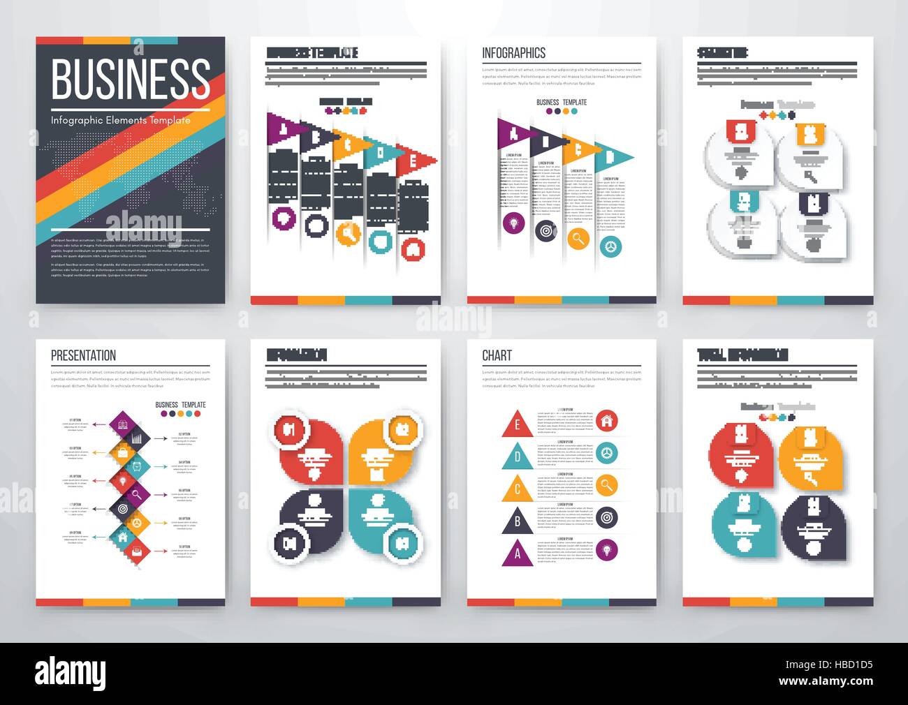 Modern infographic vector concept Stock Vector Image & Art - Alamy