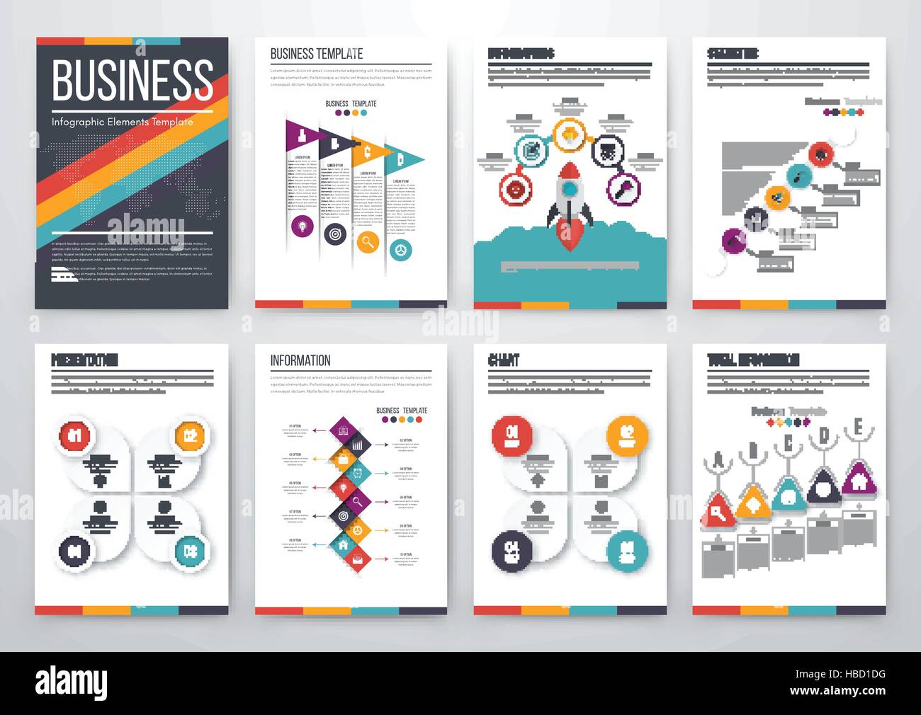 Modern infographic vector concept Stock Vector Image & Art - Alamy