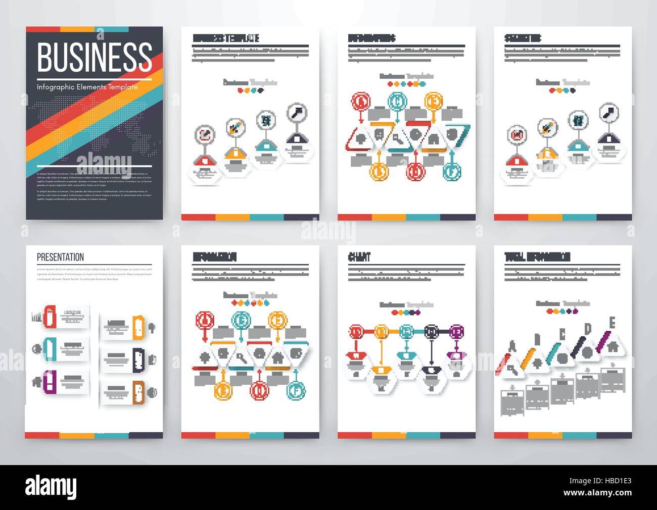 Modern infographic vector concept Stock Vector Image & Art - Alamy