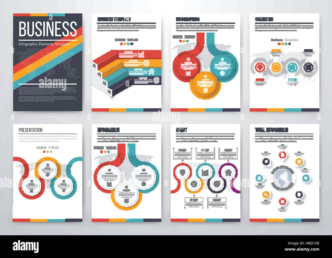 Modern infographic vector concept Stock Vector Image & Art - Alamy