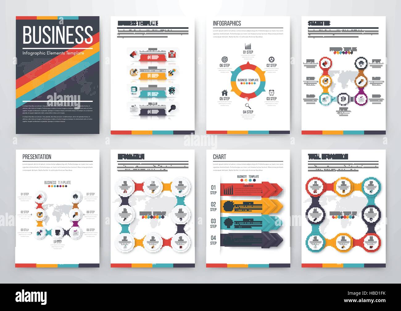 Modern infographic vector concept Stock Vector Image & Art - Alamy