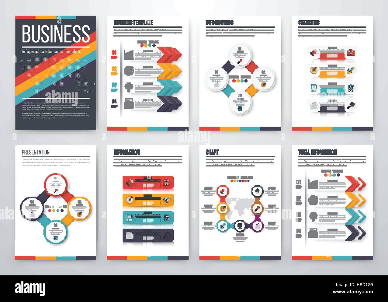 Modern infographic vector concept Stock Vector Image & Art - Alamy