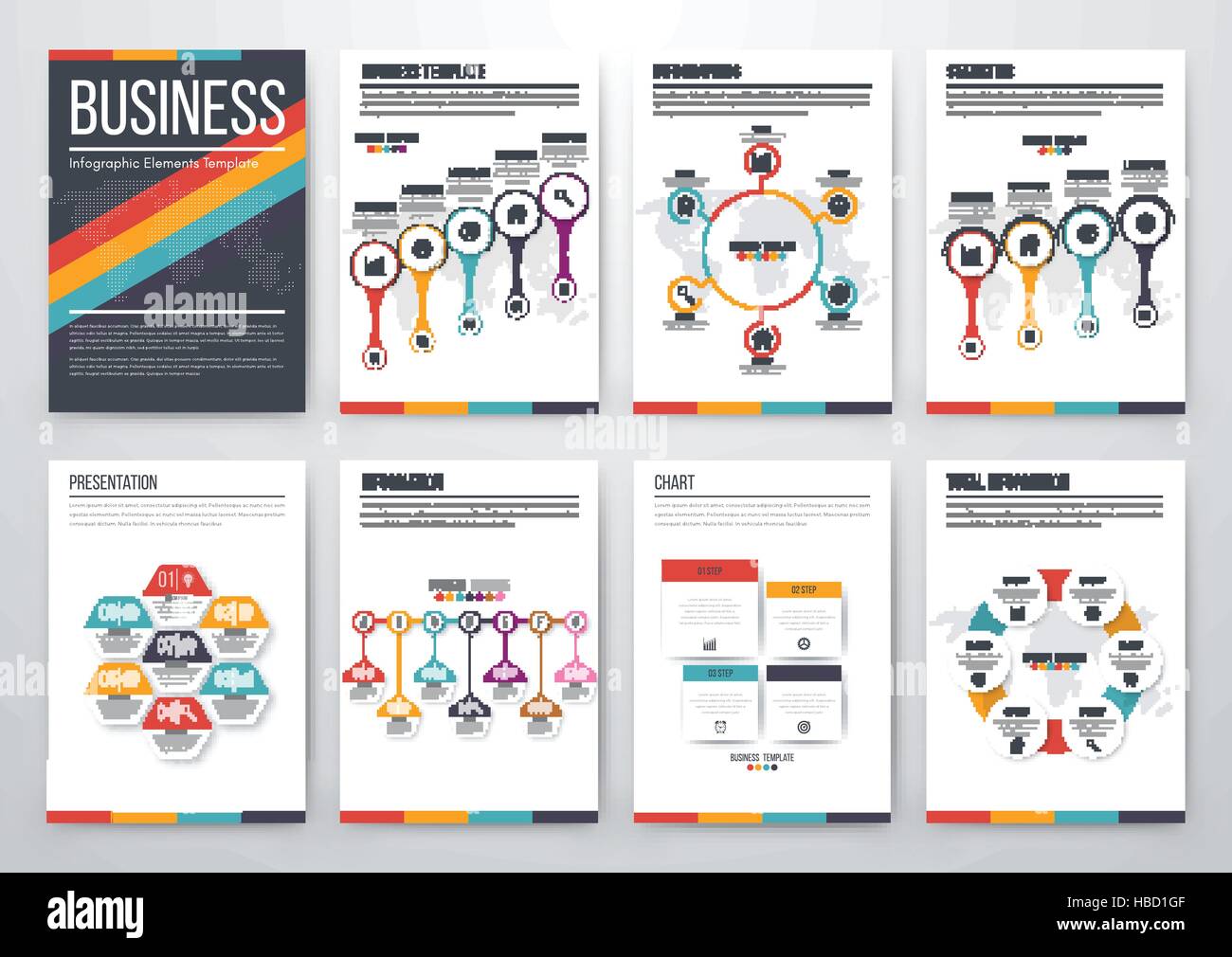 Modern infographic vector concept Stock Vector Image & Art - Alamy