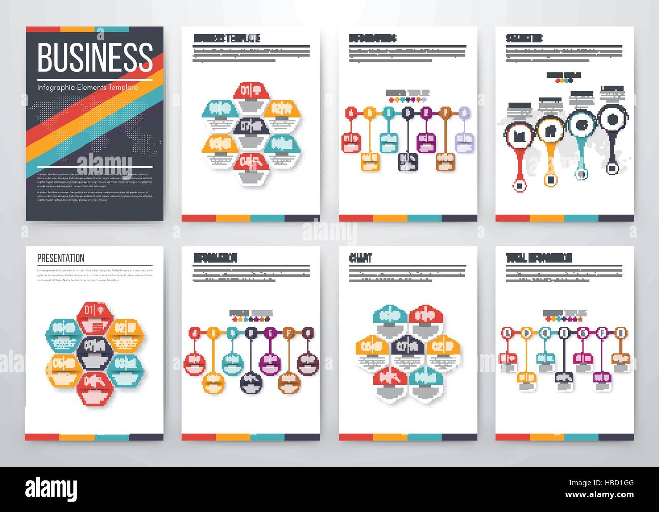 Modern infographic vector concept Stock Vector Image & Art - Alamy