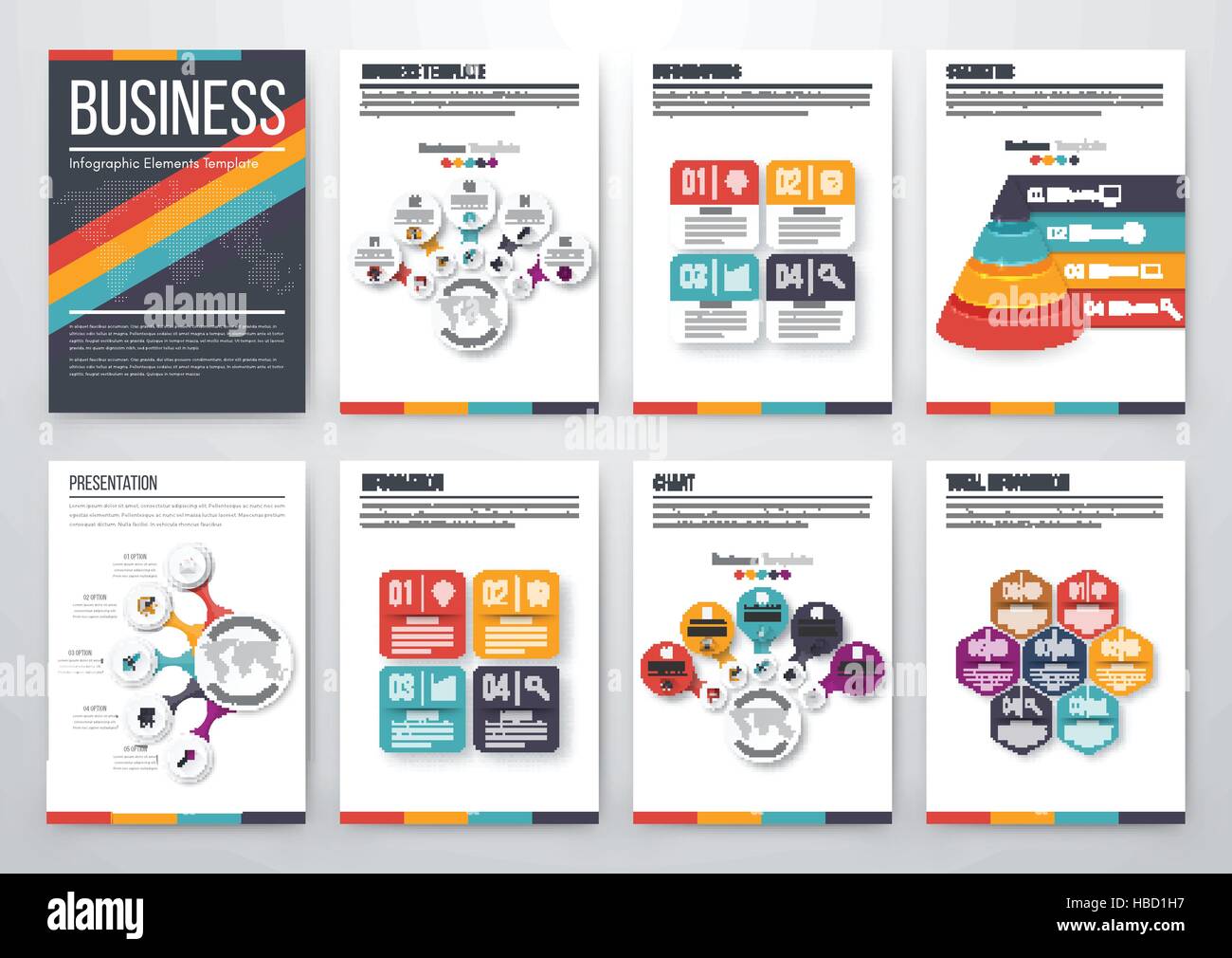 Modern infographic vector concept Stock Vector Image & Art - Alamy