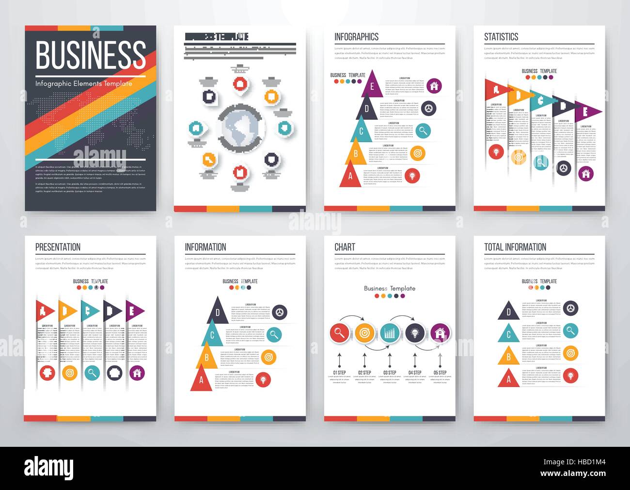Modern infographic vector concept Stock Vector Image & Art - Alamy