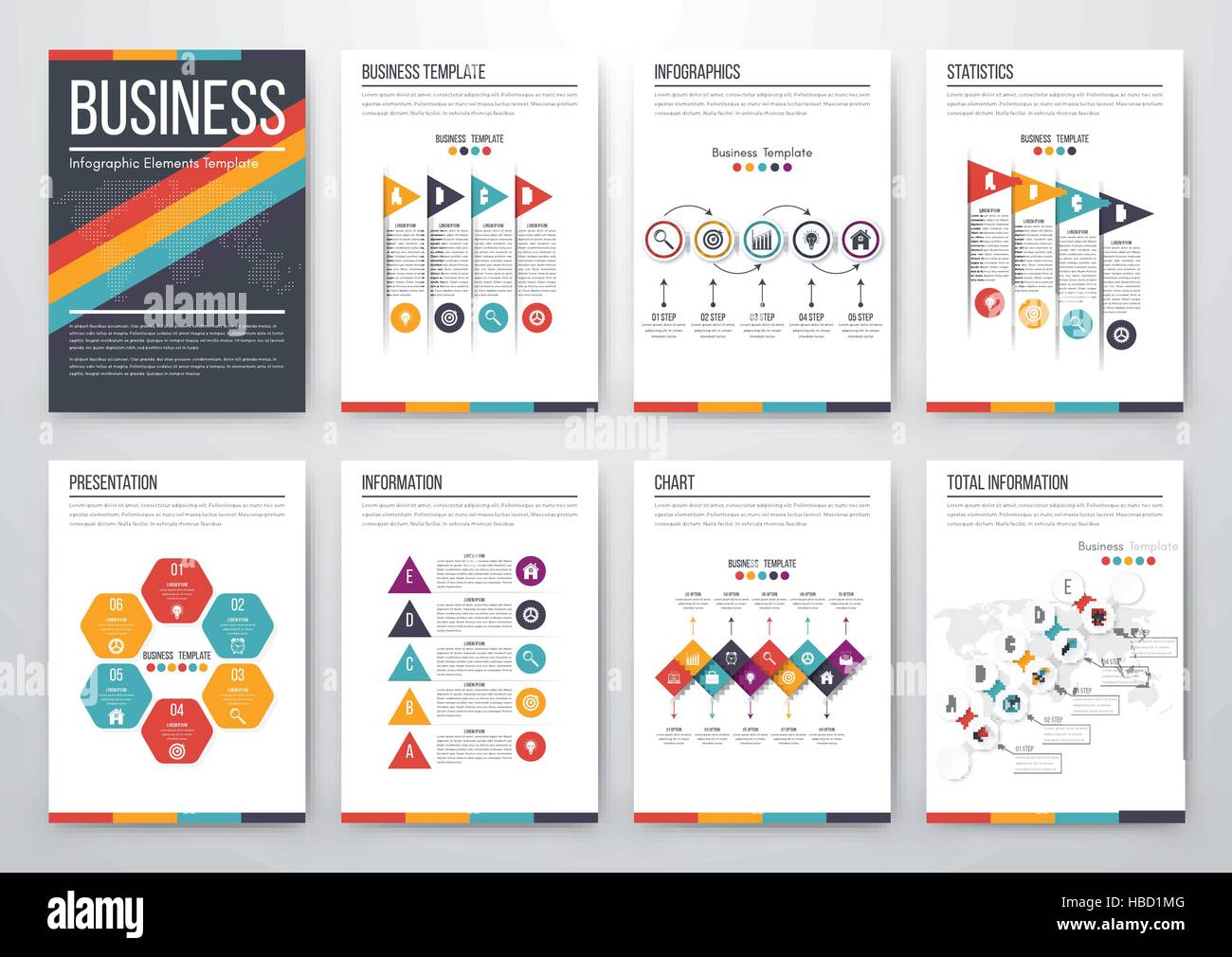 Modern infographic vector concept Stock Vector Image & Art - Alamy