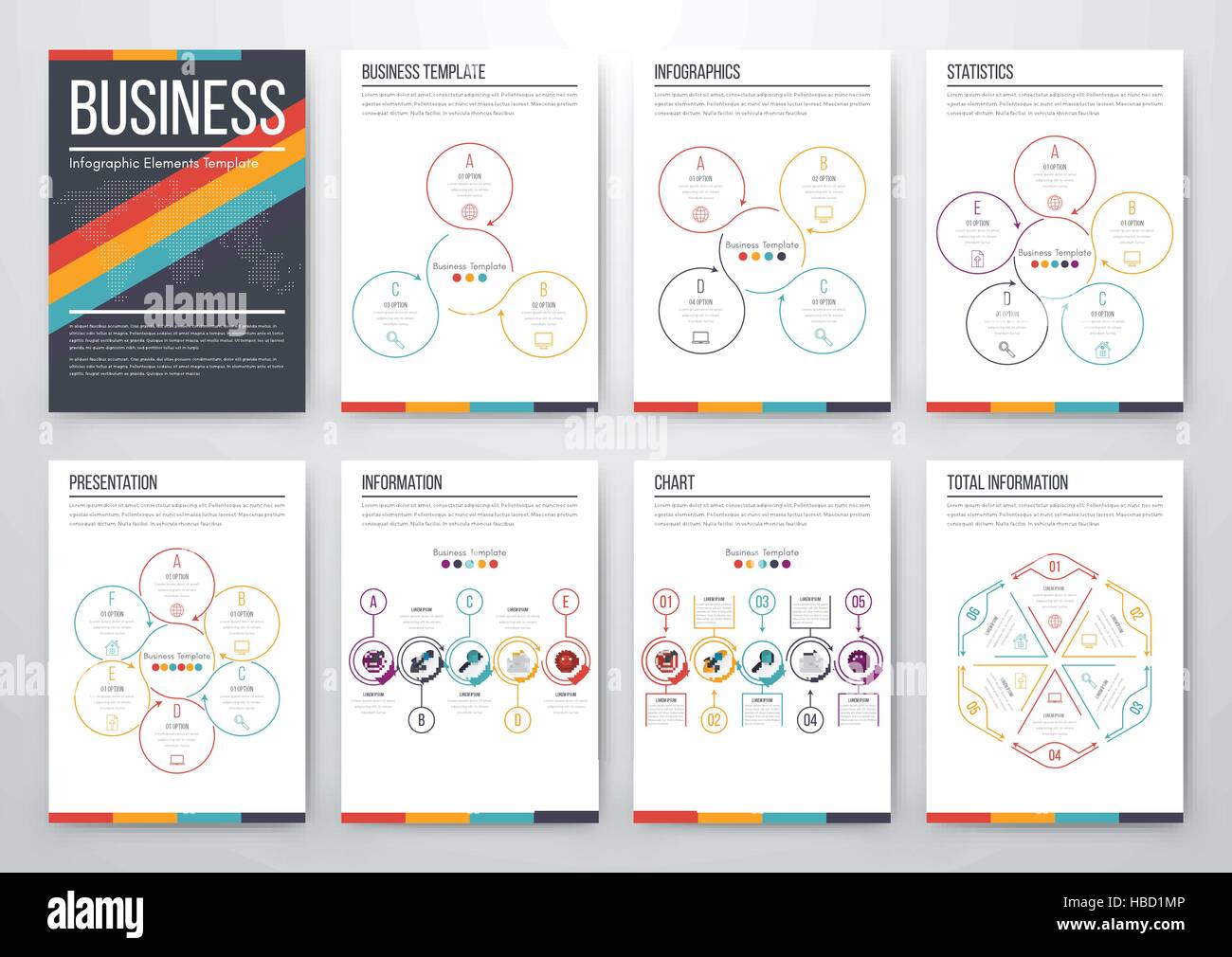 Modern infographic vector concept Stock Vector Image & Art - Alamy