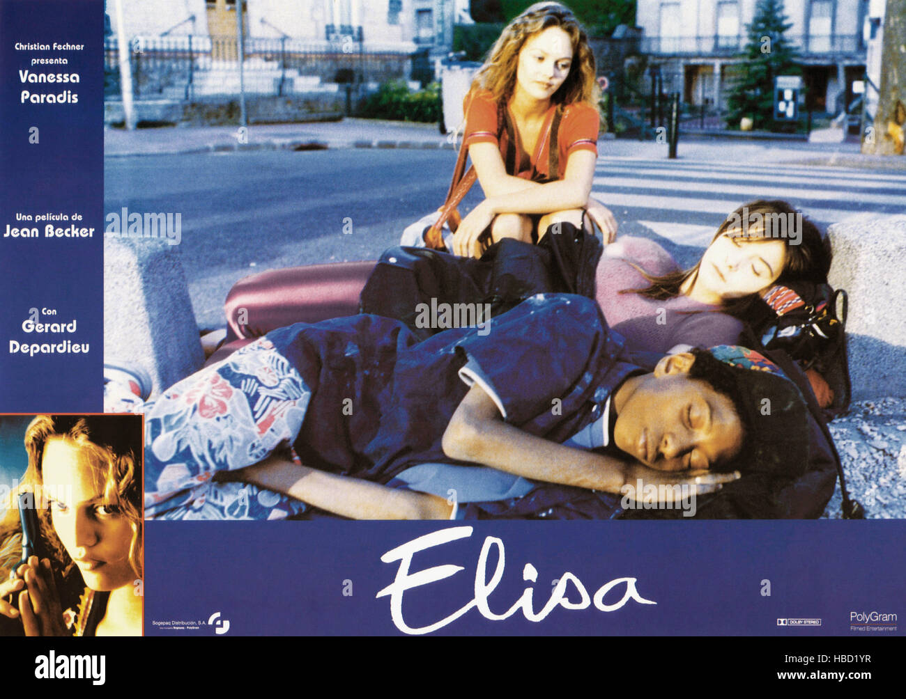 ELISA, back to front: Vanessa Paradis, Clotilde Courau, Sekkou Sall ...