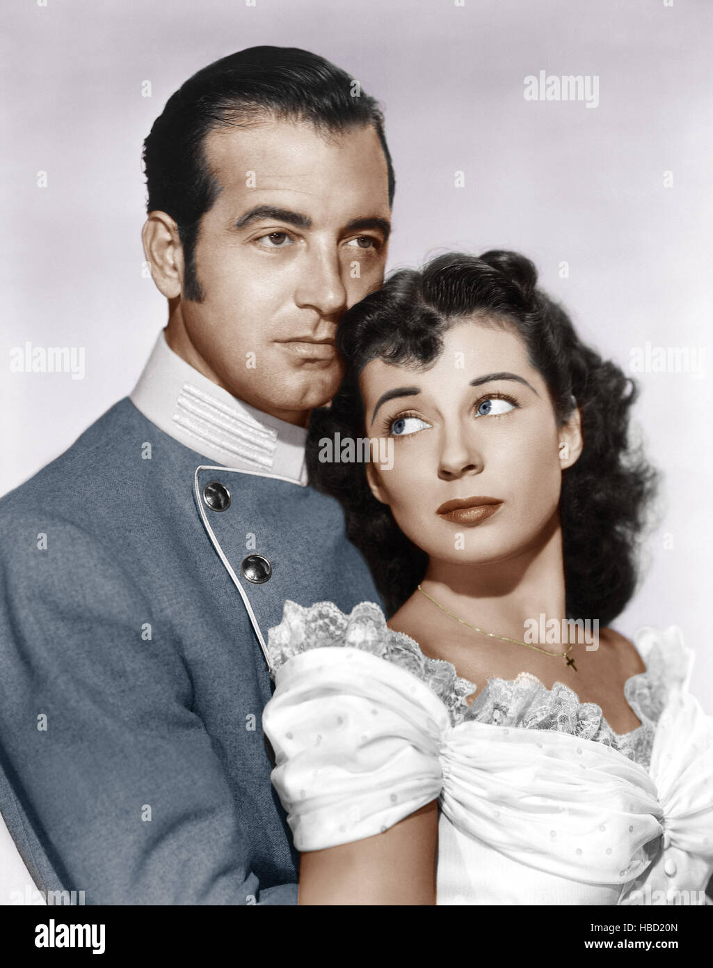 EL PASO, from left: John Payne, Gail Russell, 1949 Stock Photo - Alamy