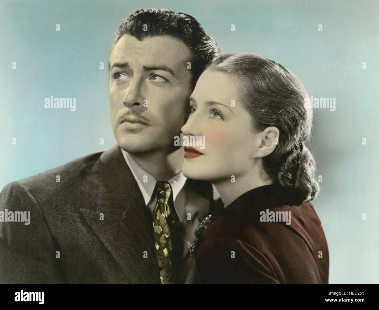 ESCAPE, from left: Robert Taylor, Norma Shearer, 1940 Stock Photo - Alamy