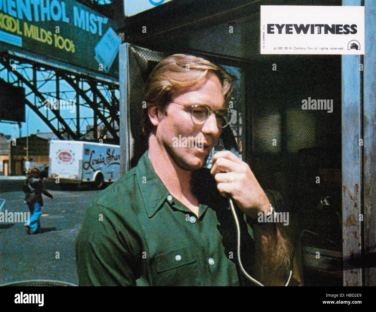 EYEWITNESS, William Hurt, 1981, TM & Copyright © 20th Century Fox Film ...