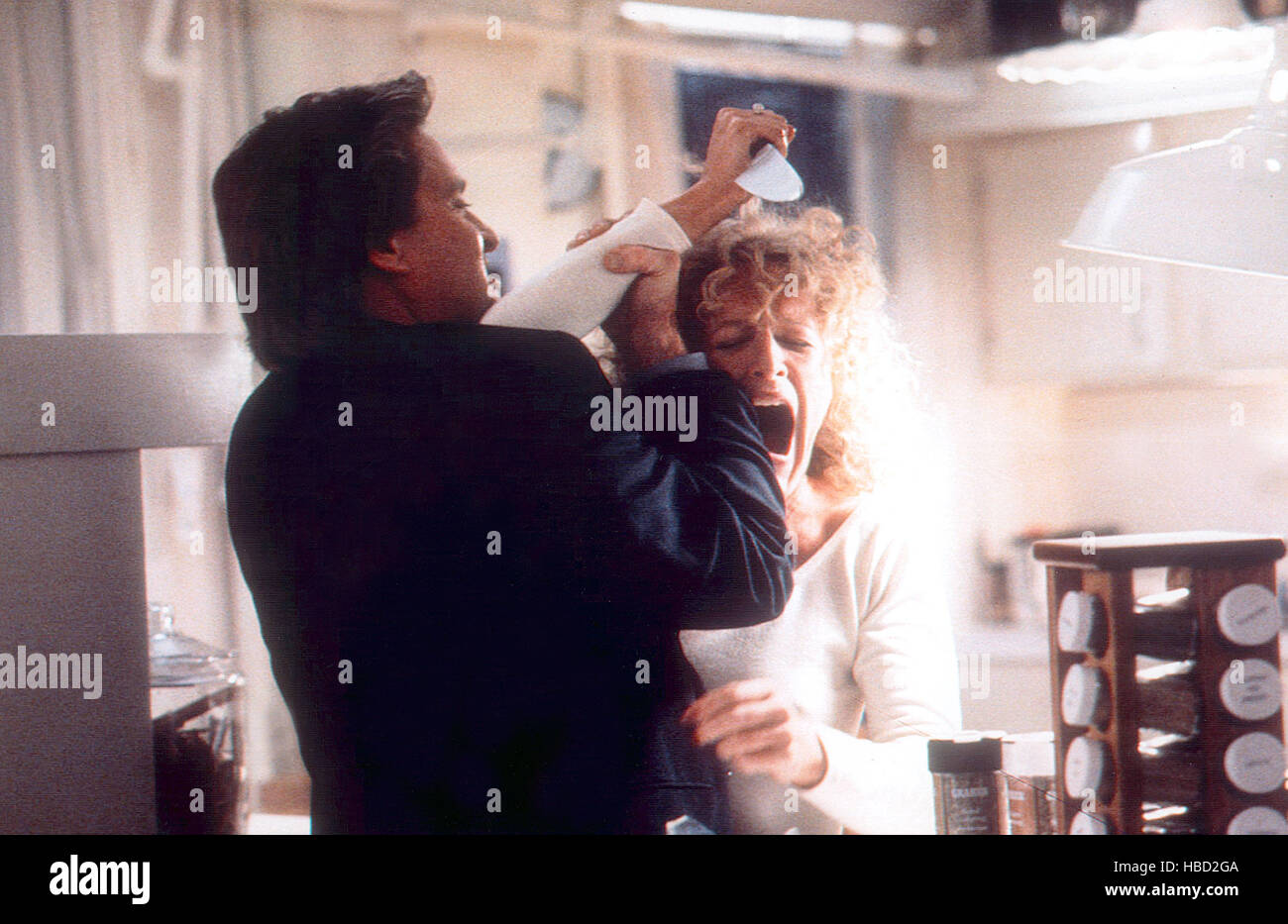 FATAL ATTRACTION, Michael Douglas, Glenn Close, 1987 Stock Photo - Alamy