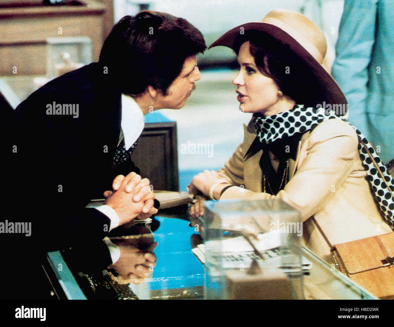 FAMILY PLOT, from left: William Devane, Karen Black, 1976 Stock Photo ...