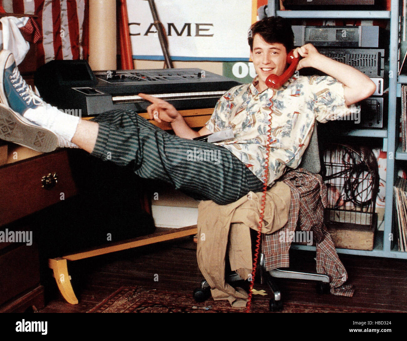 FERRIS BUELLER'S DAY OFF, Matthew Broderick, 1986. ©Paramount/courtesy ...