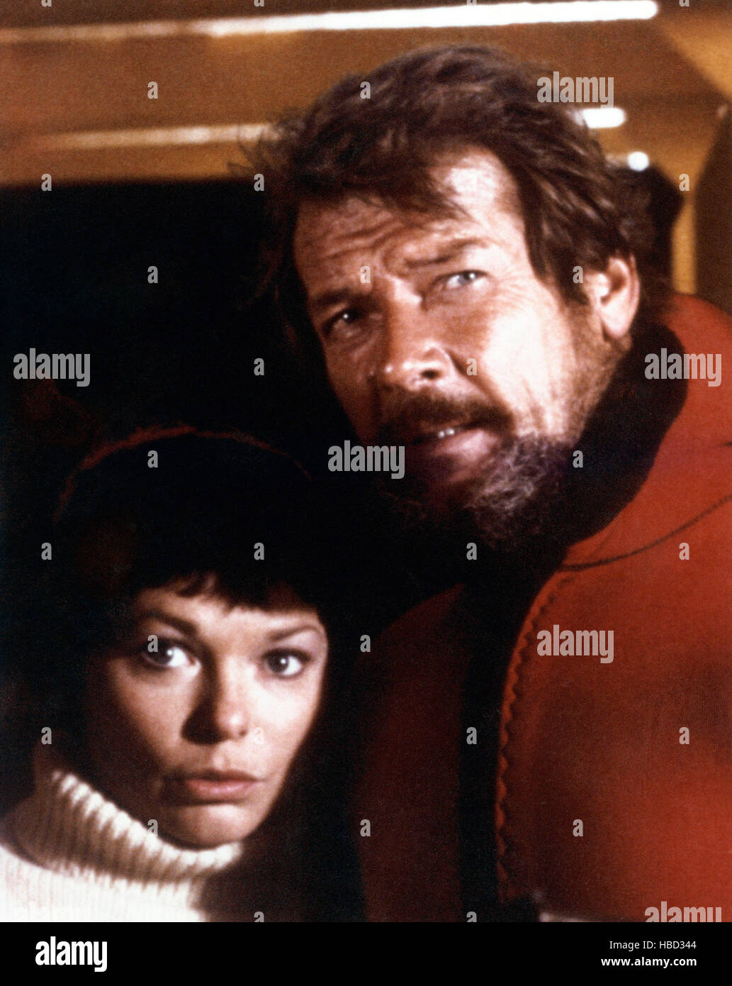 FFOLKES, (aka NORTH SEA HIJACK), from left: Lea Brodie, Roger Moore ...