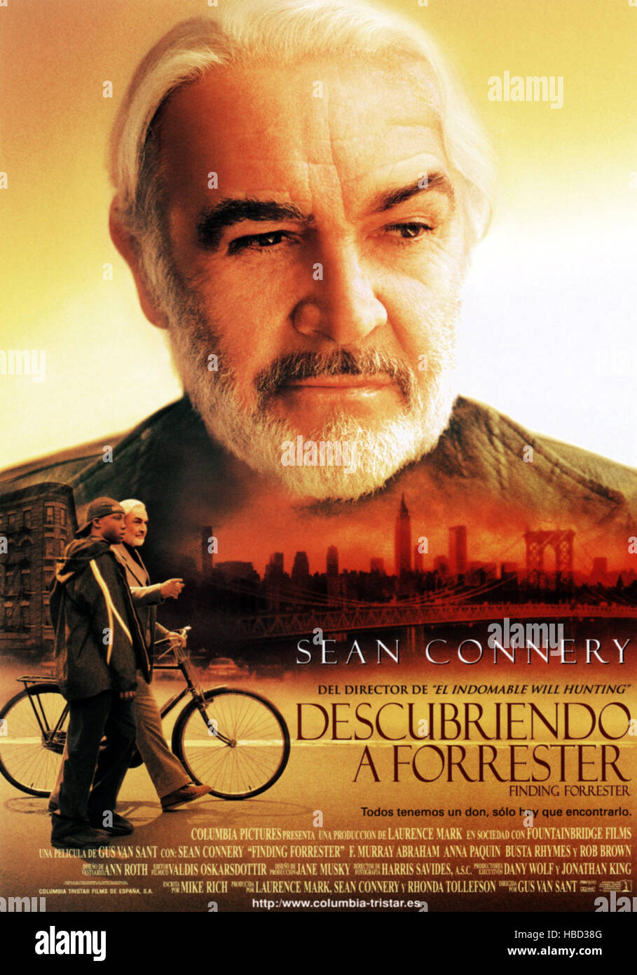 FINDING FORRESTER, (aka DESCUBRIENDO A FORRESTER), Sean Connery (top ...