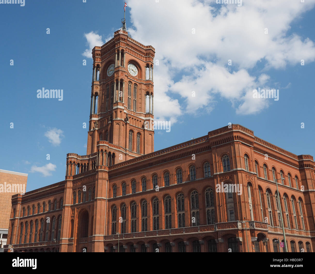 Rotes Rathaus in Berlin Stock Photo - Alamy