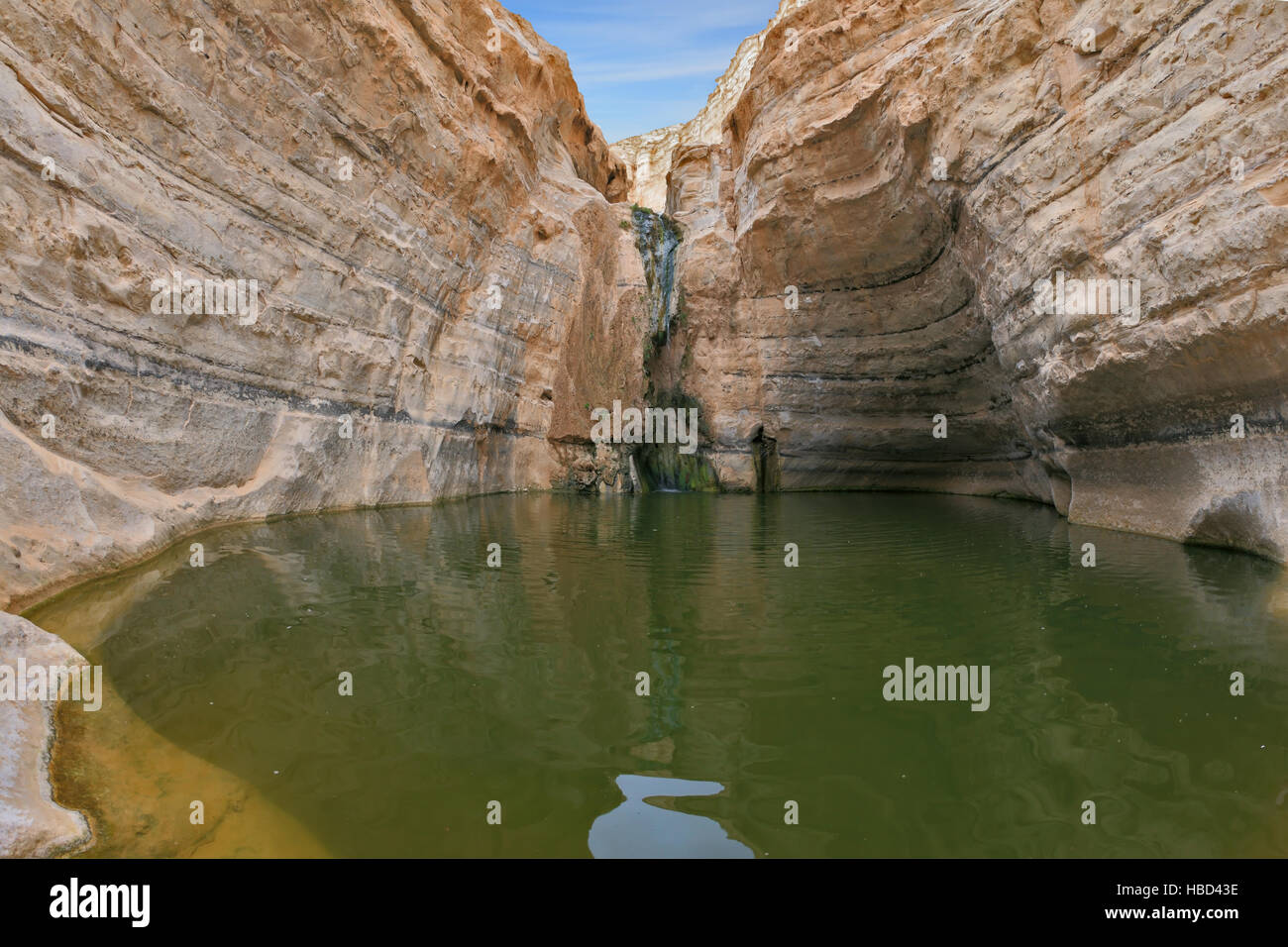 Clean cold water in the creek canyon Stock Photo - Alamy