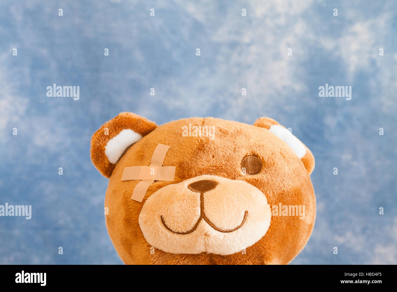 Injured Teddy Bear Stock Photo - Alamy