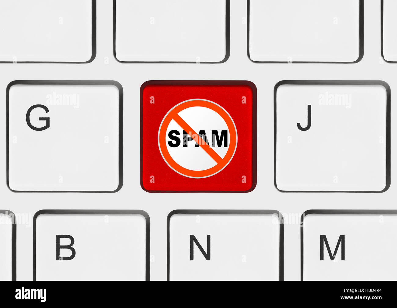 No spam warning sign hi-res stock photography and images - Alamy